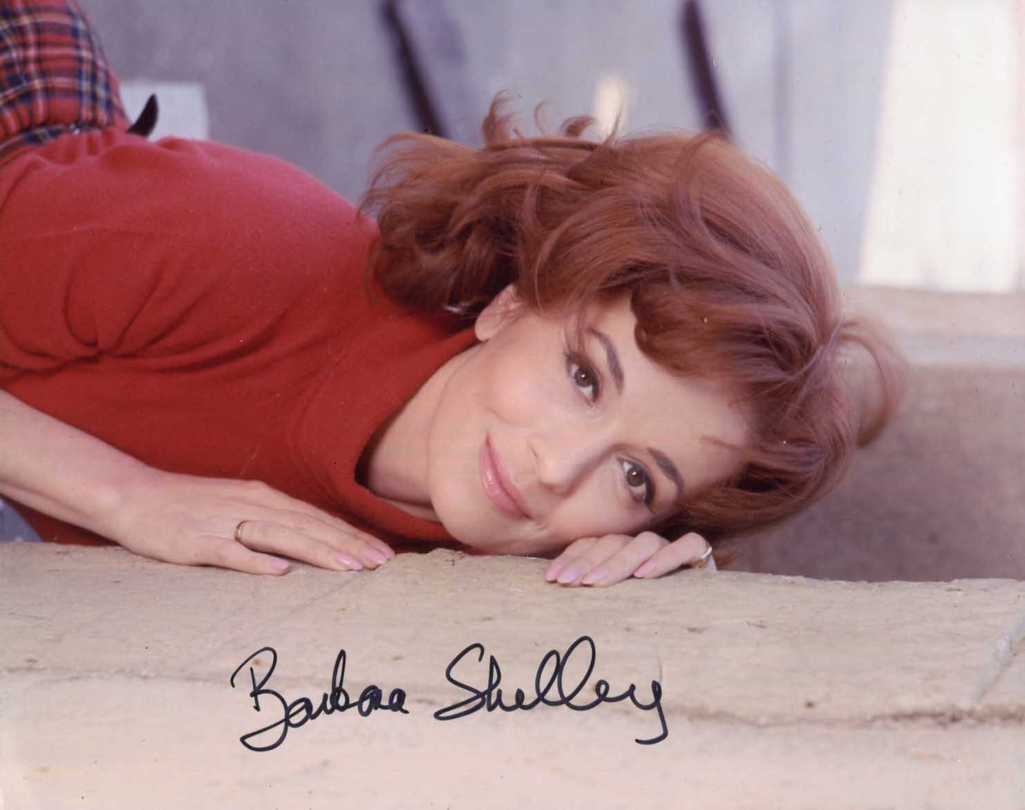 Barbara Shelley autograph, signed photo