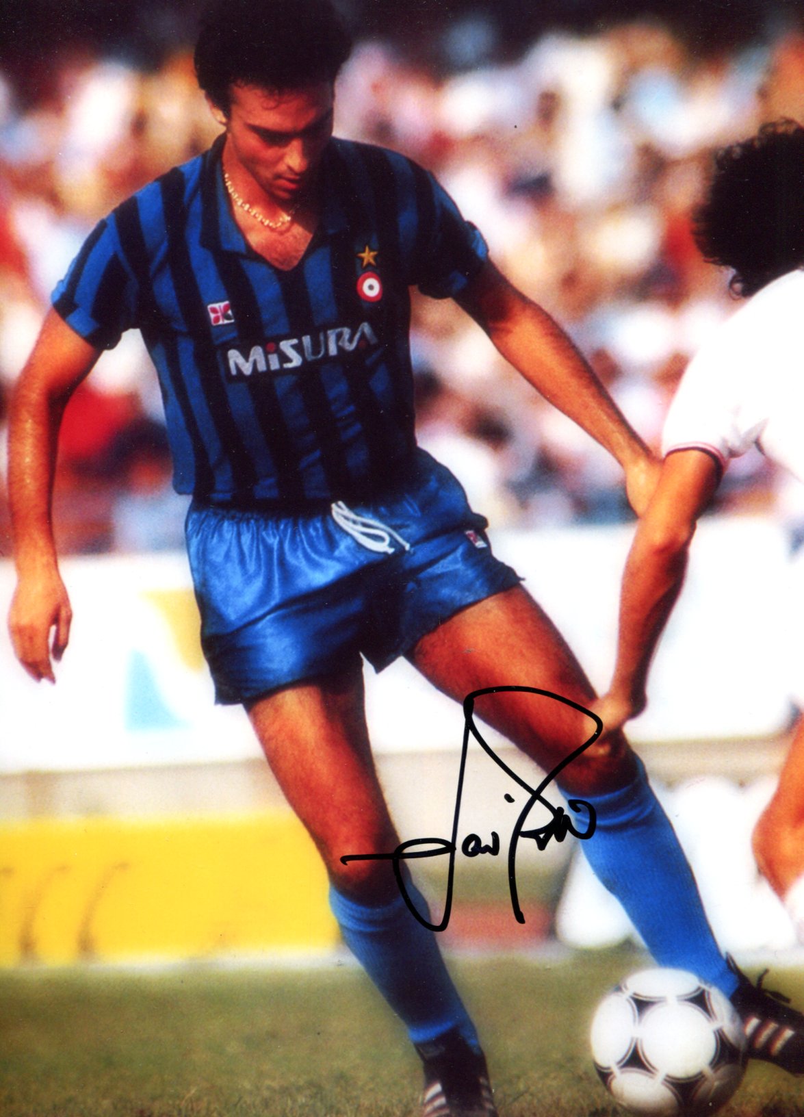 Hansi Müller autograph, IP signed photograph