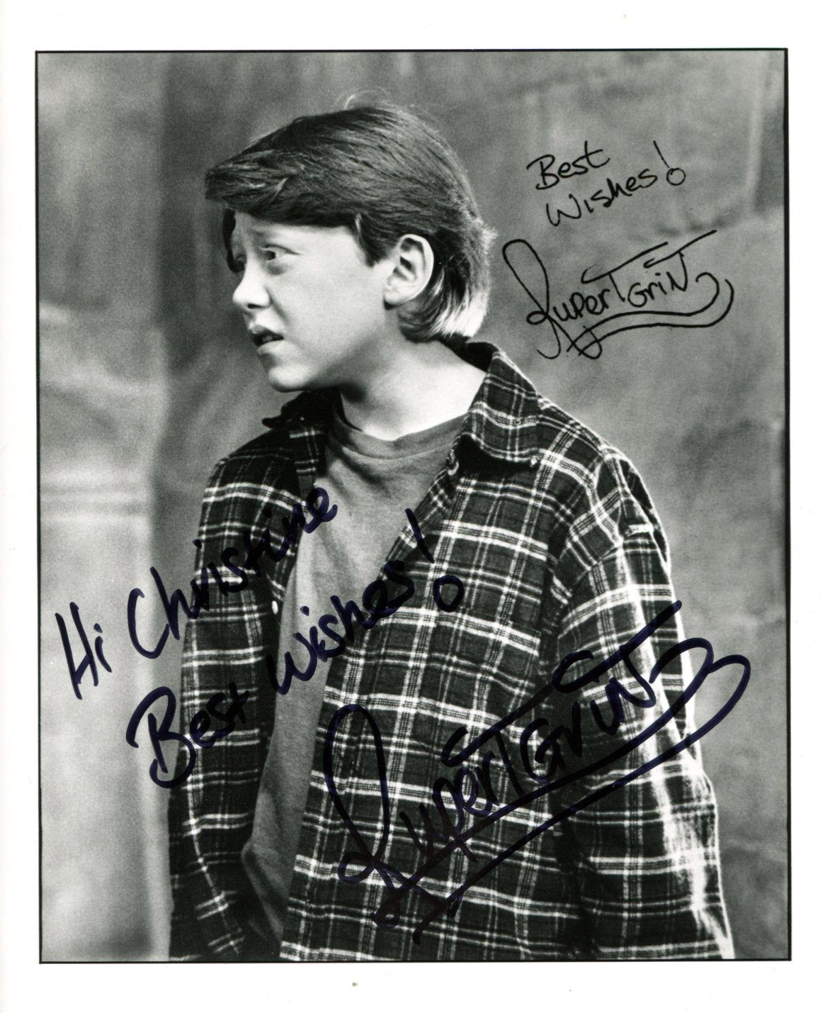 Rupert Grint Autograph | signed photographs