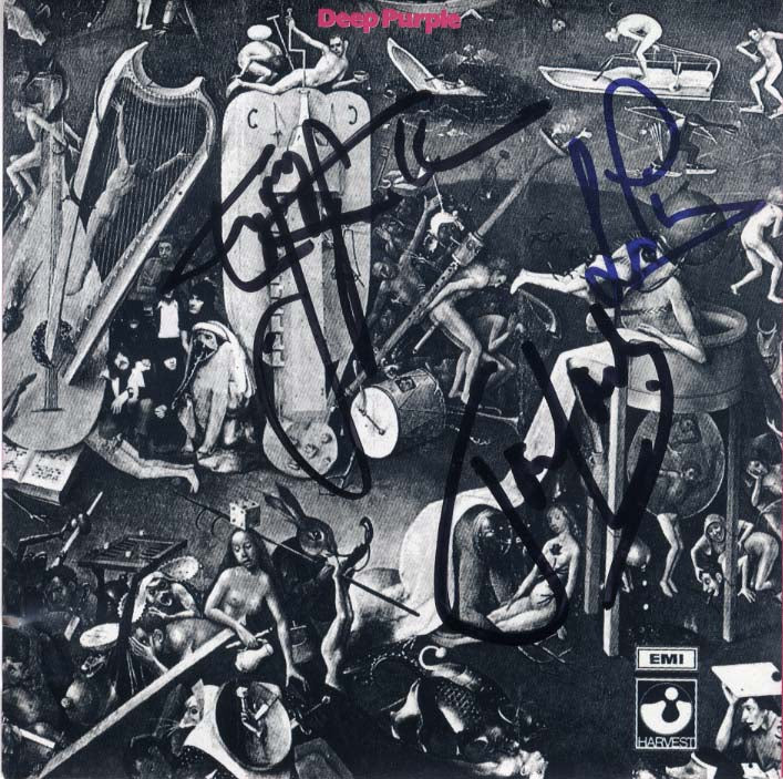 Deep Purple Autograph | signed records / memorabilia