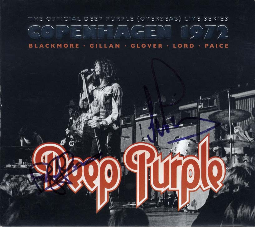 Deep Purple Autograph | signed records / memorabilia