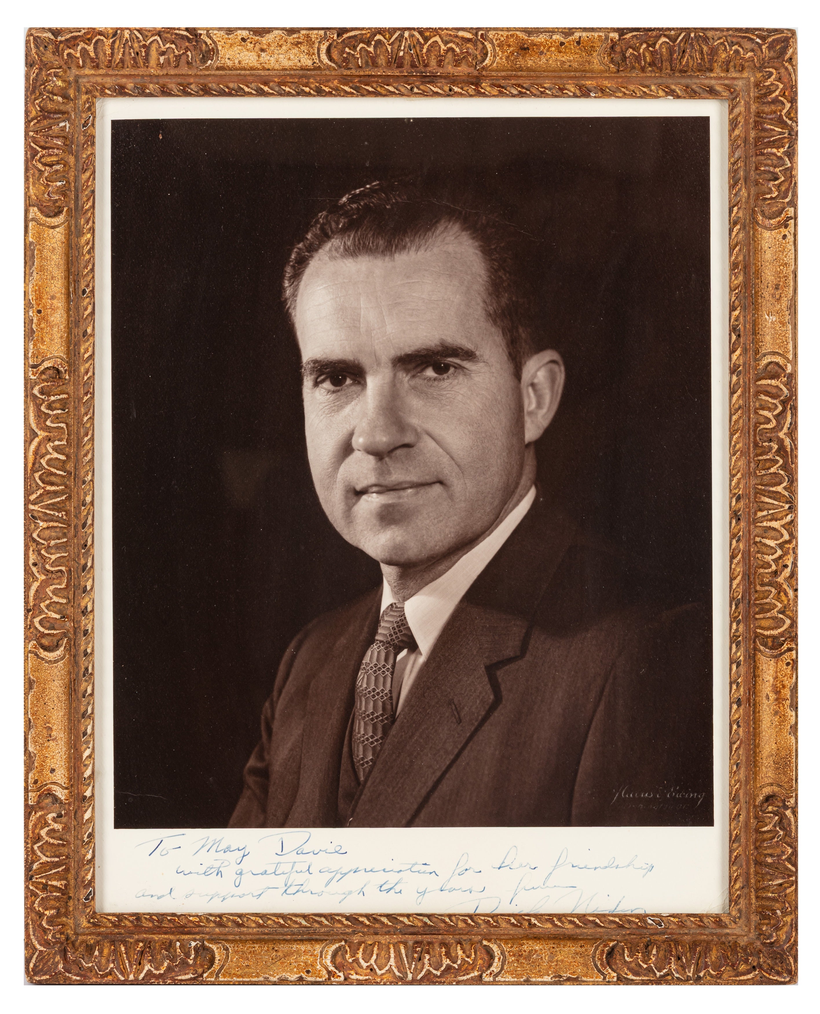Richard Nixon Autograph | signed vintage photographs