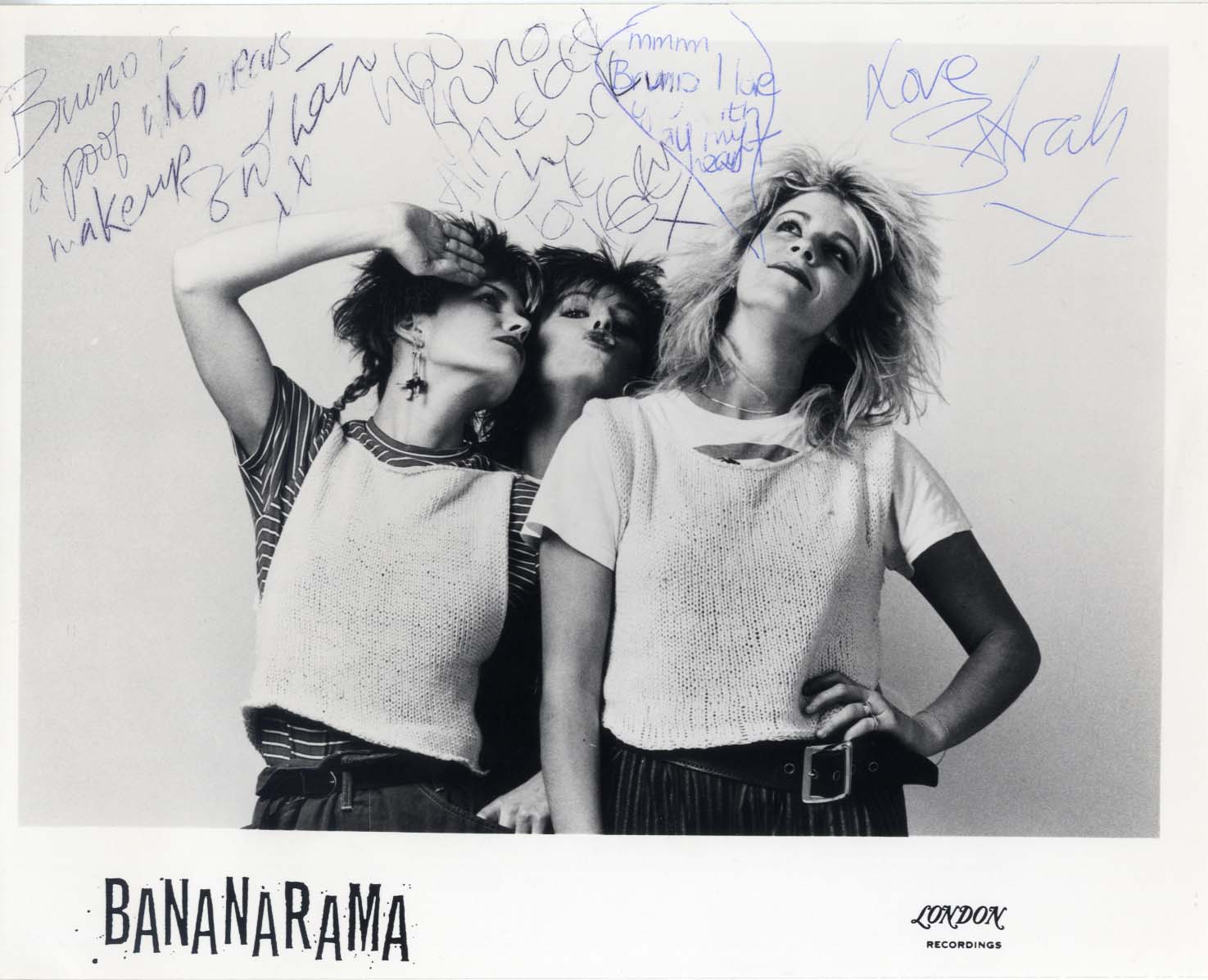 Bananarama Autograph | signed photographs