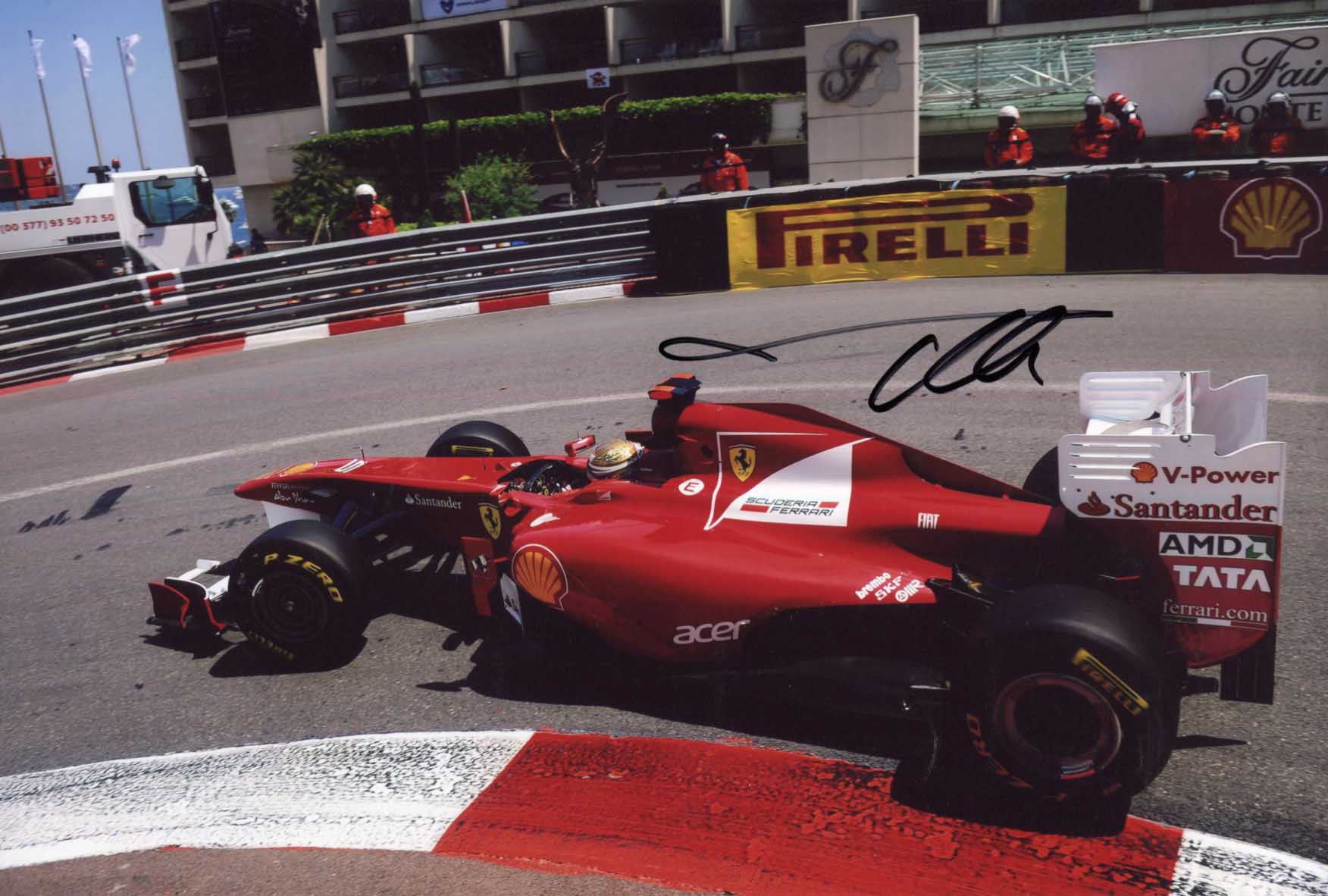 Fernando Alonso Autograph | signed photographs
