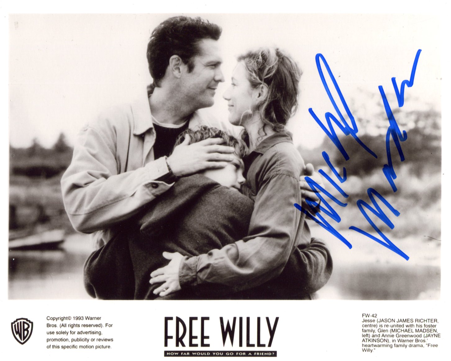 Michael Madsen autograph, IP| signed photograph