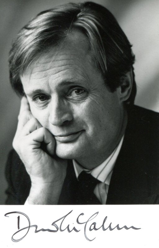 David McCallum autograph, signed photograph