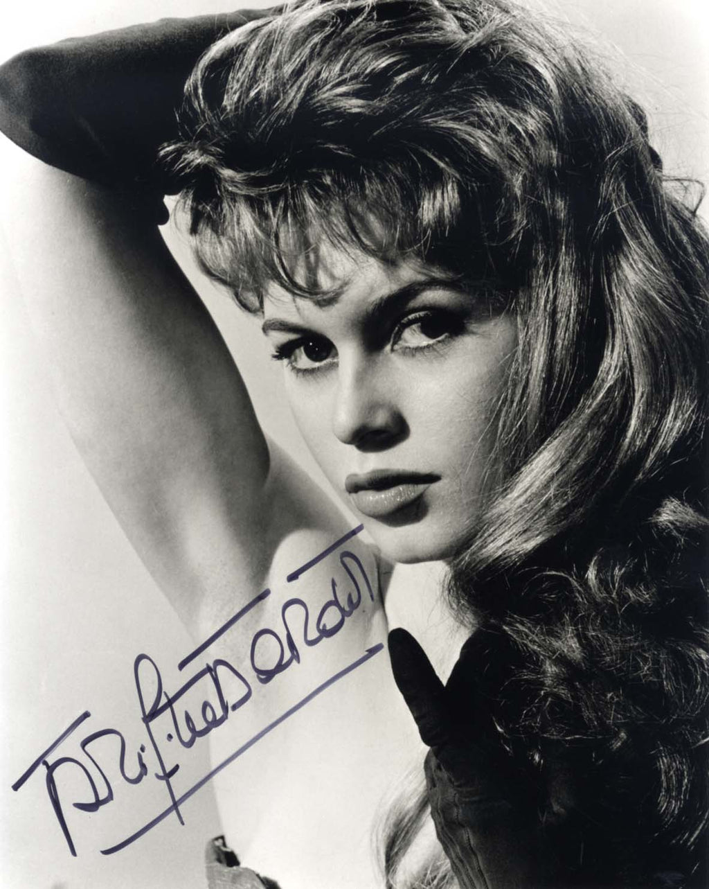 Brigitte Bardot autograph, signed photograph