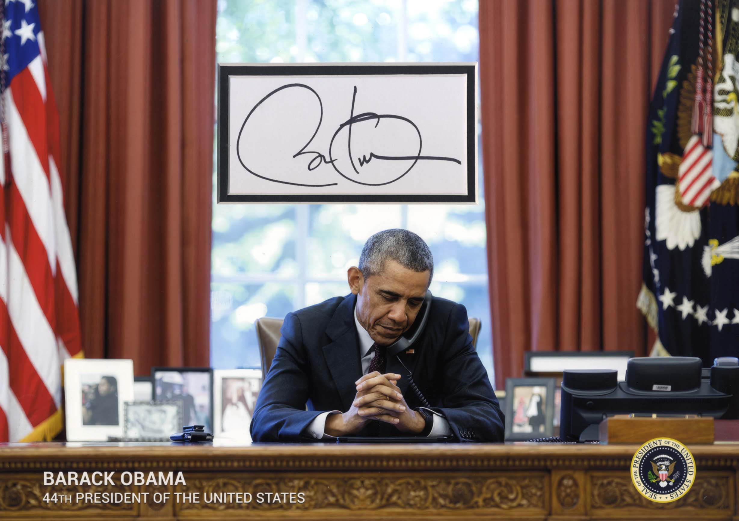 Presidents of the United States original Autographs