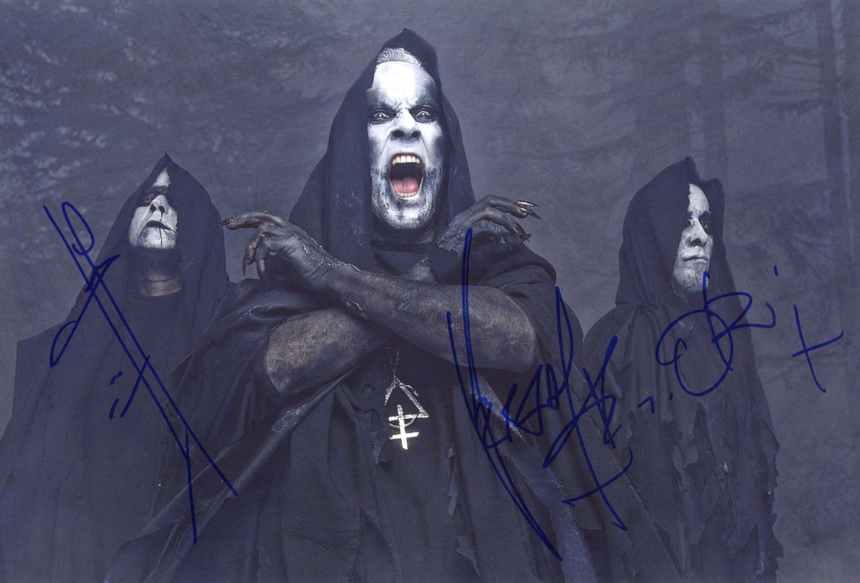 Behemoth Autograph | signed photographs