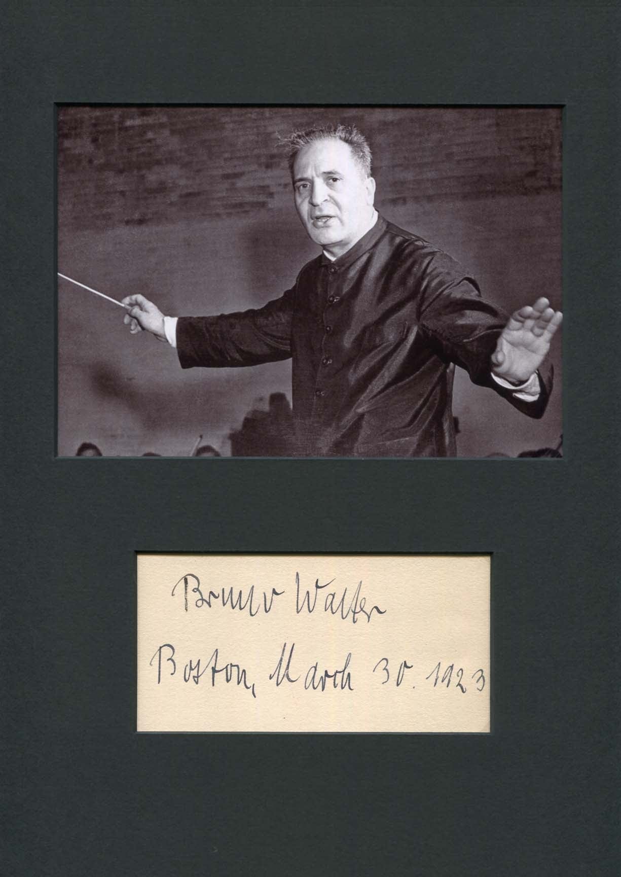 Classic Music Composers autographs for sale - Brandes Autographs