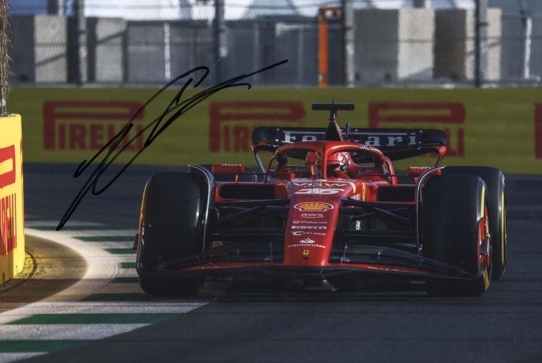 Ferrari Memorabilia - Authentic F1 autographs