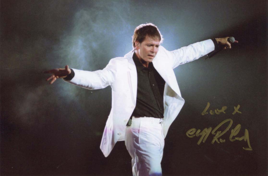 Cliff Richard Autograph | signed photographs
