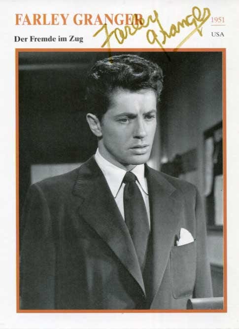 Farley Granger Autograph | signed photographs