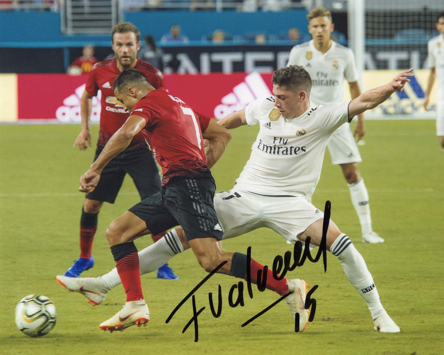 Federico Santiago Valverde Dipetta Autograph | signed photographs