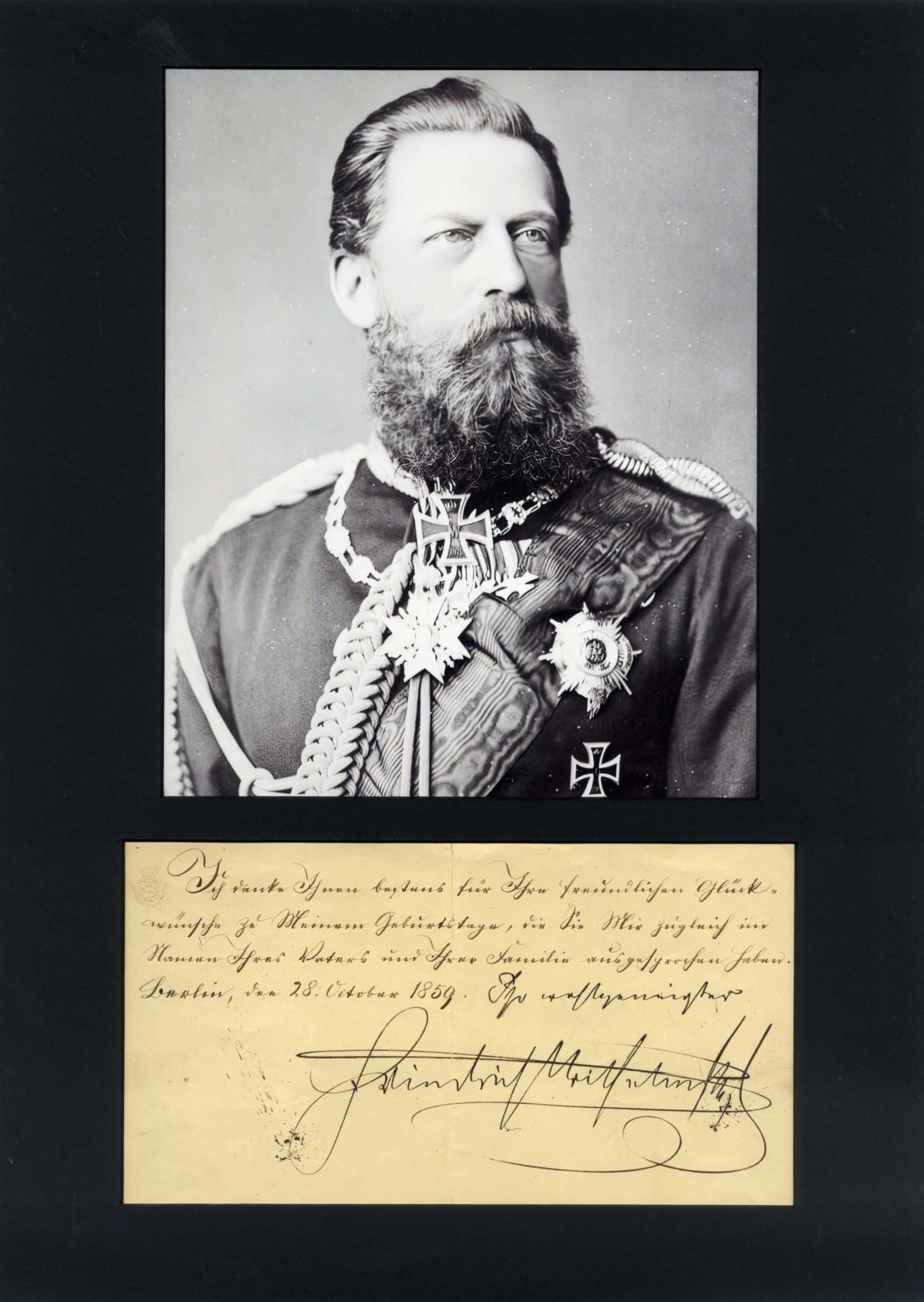 European autographs, signed photos, autographed letters and manuscript