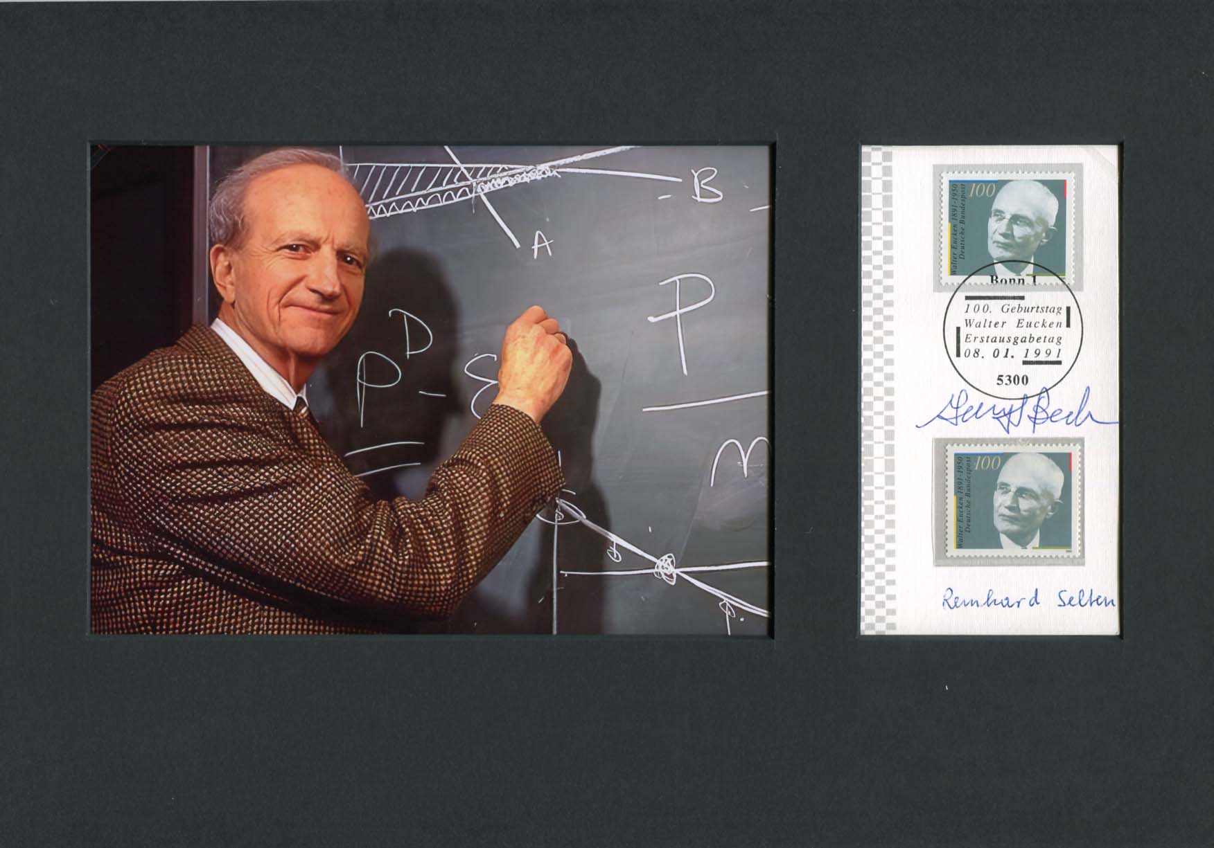Nobelprize in Economics original autographs for sale