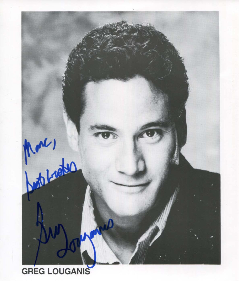 Greg Louganis Autograph | signed photographs