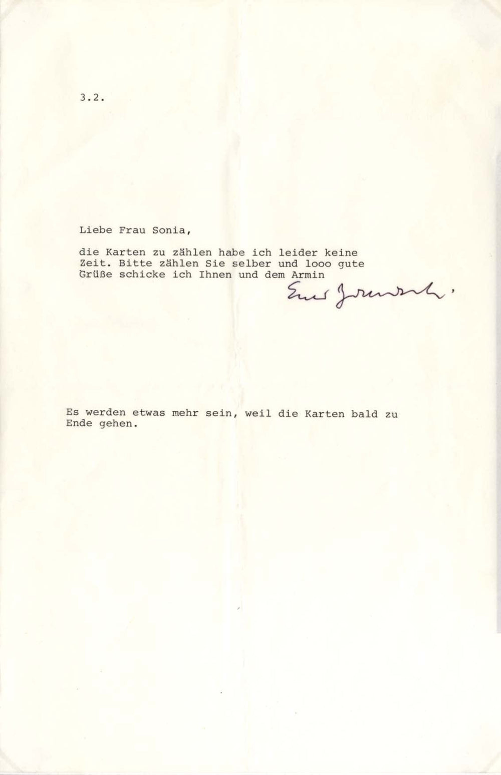 Original ART autographs - Brandes autographs