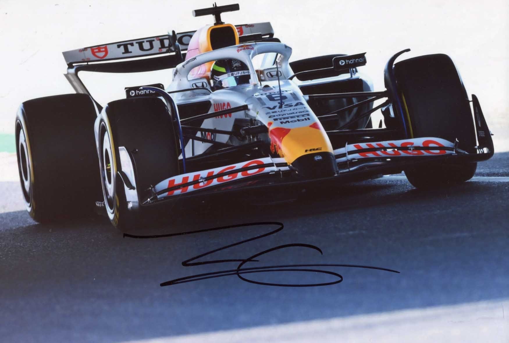 Isack Hadjar Autograph | signed photographs