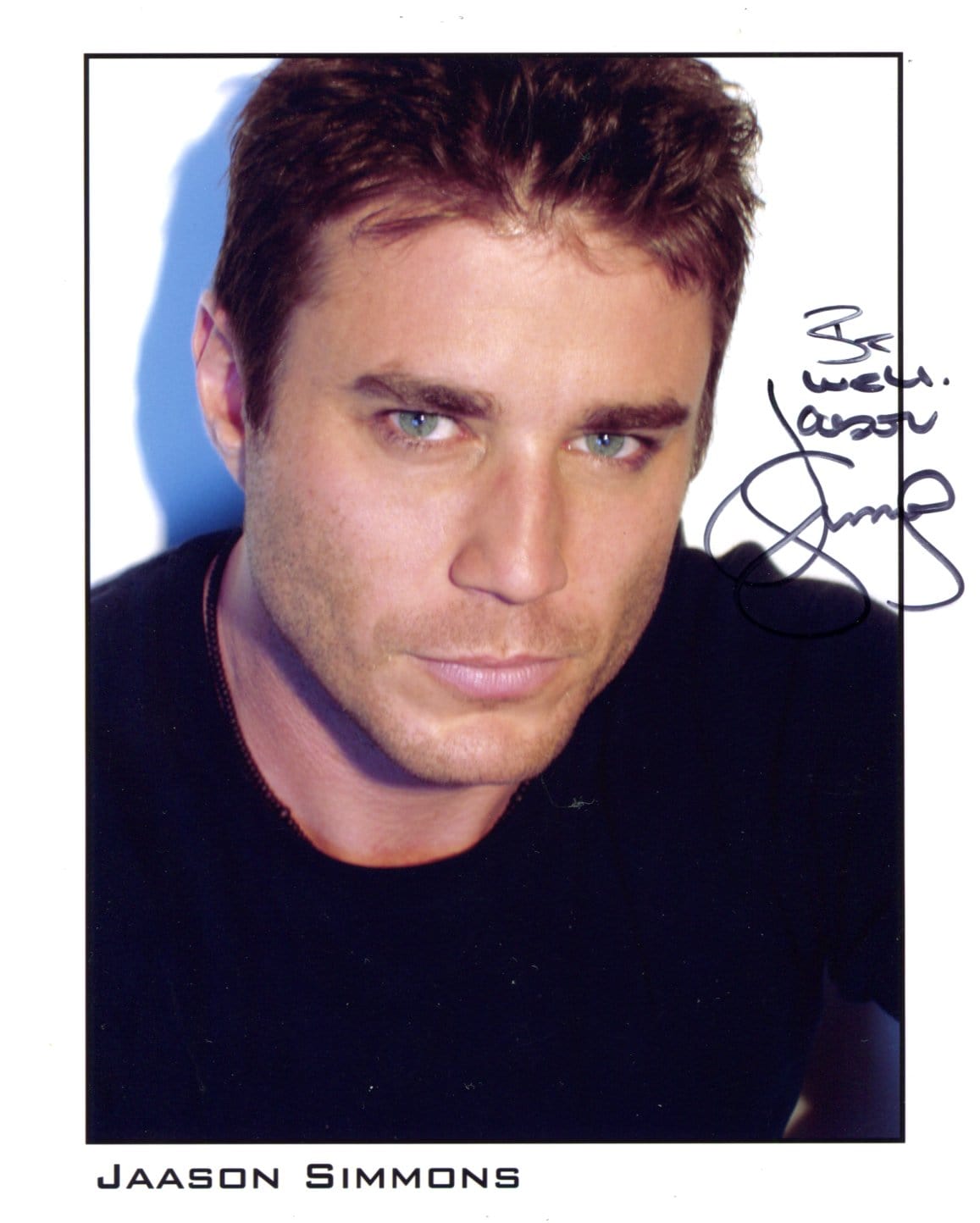 Jaason Simmons Autograph | signed photographs