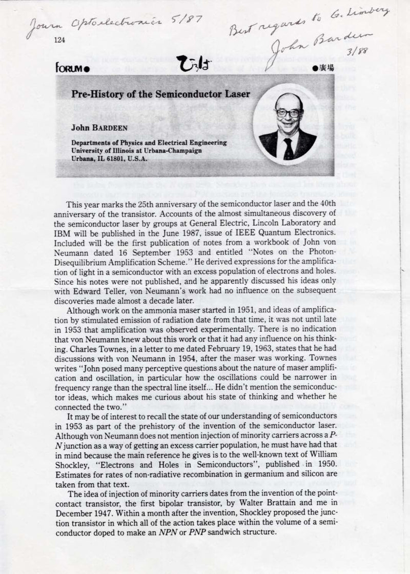 Science autographs and manuscripts