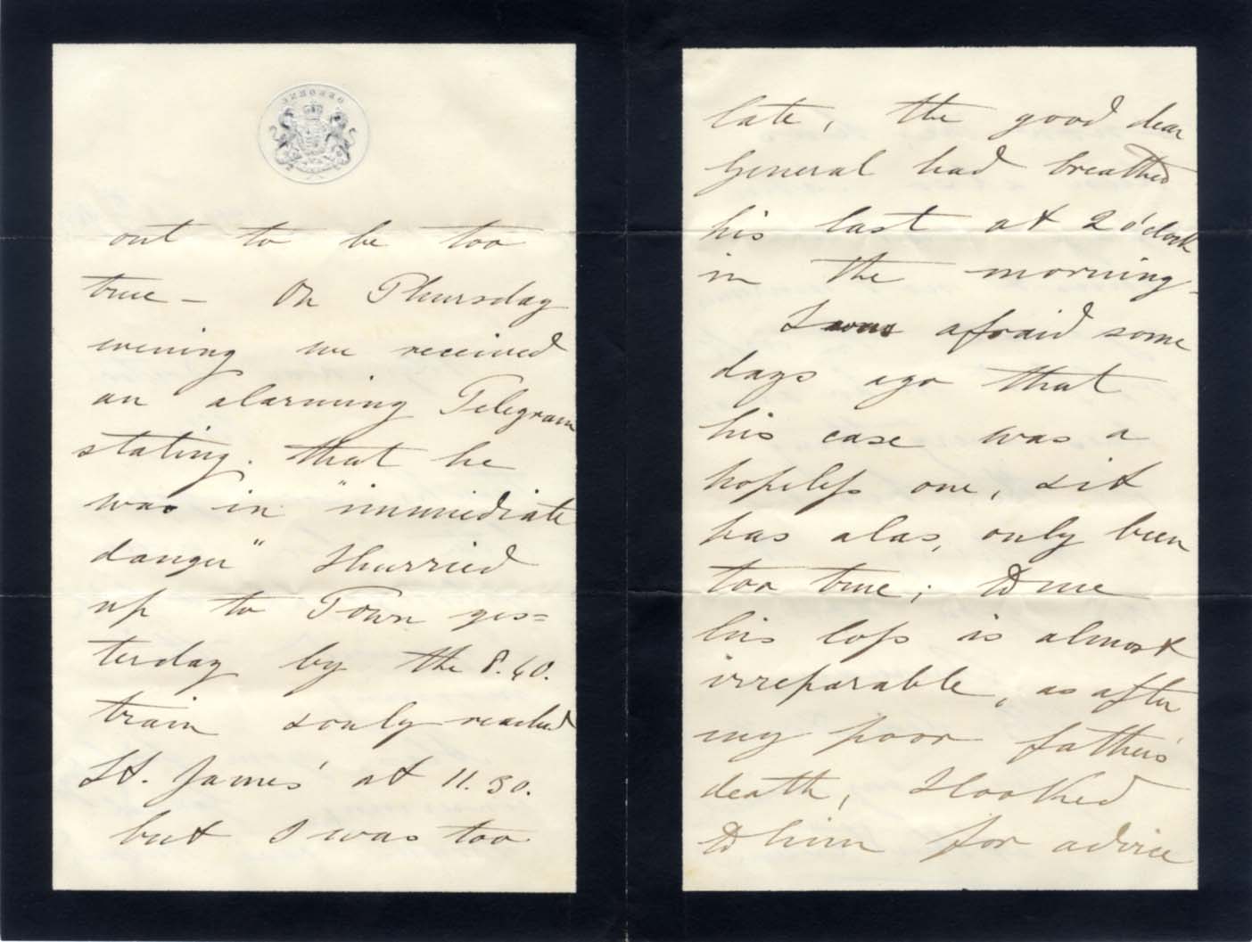 King Edward VII autograph letter signed