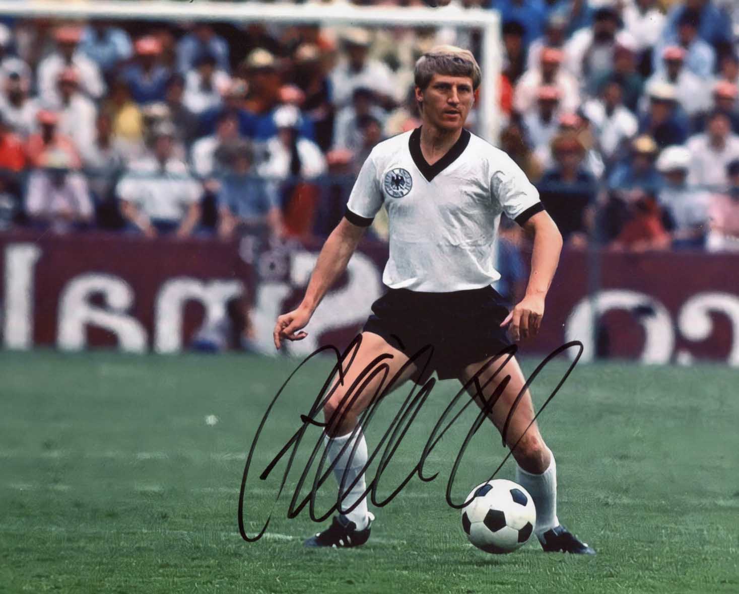 Klaus Fichtel autograph, IP signed photo