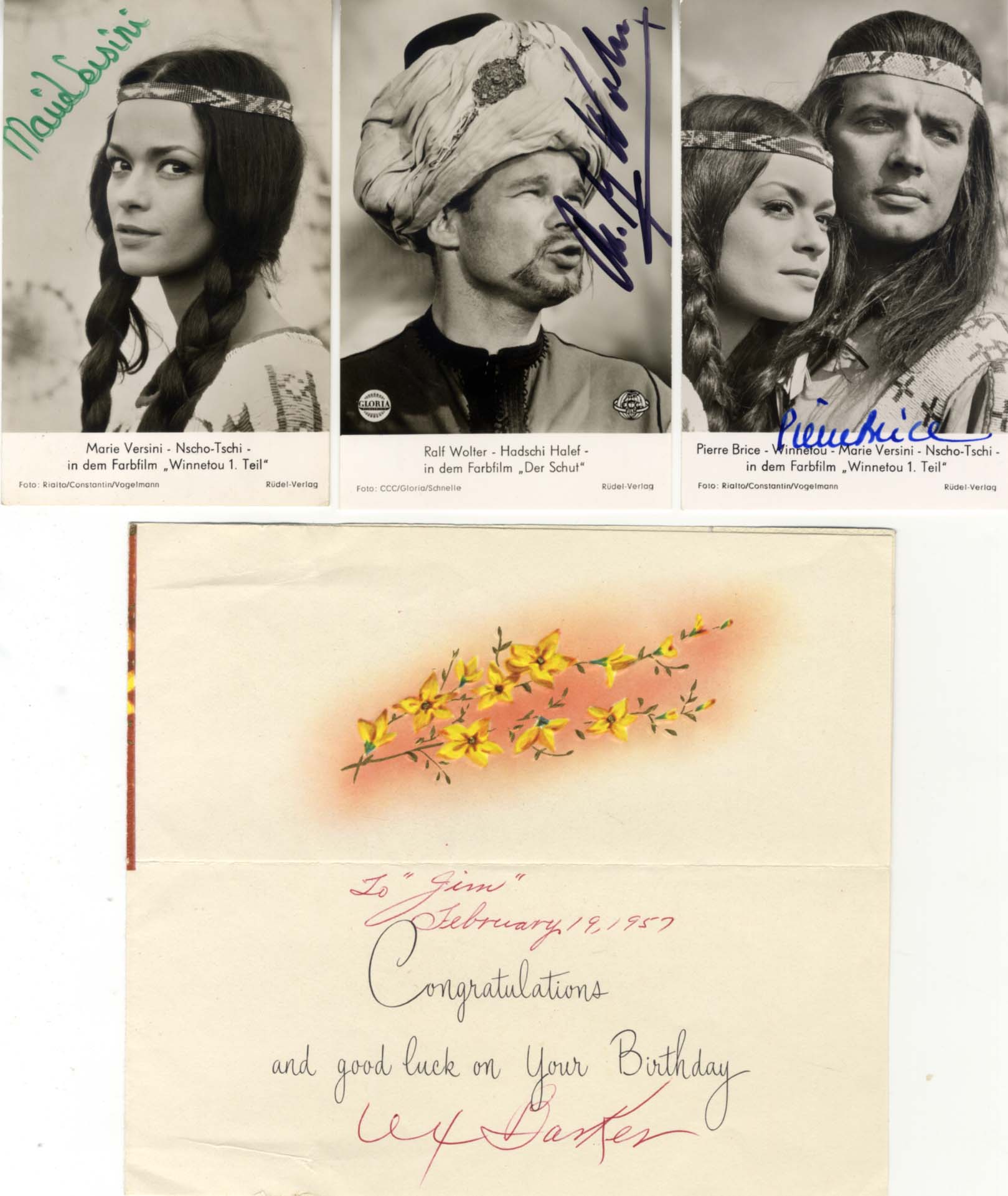 Vintage Movie Autographs from Silent Movie to Early Hollywood