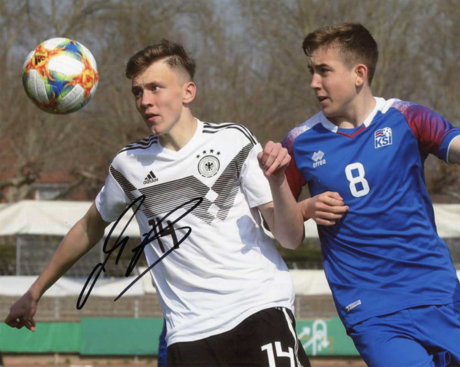 Maximilian Beier autograph, IP signed photo