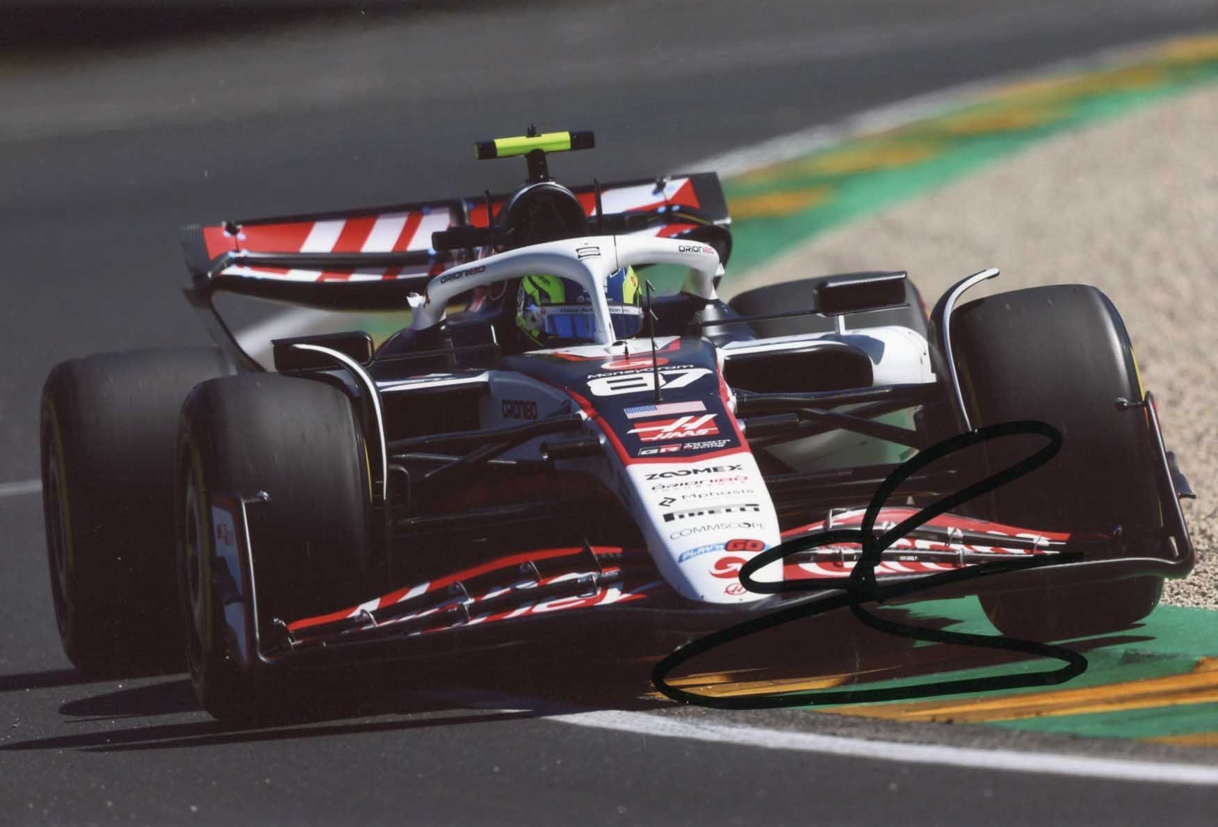 Oliver Bearman Autograph | signed photographs