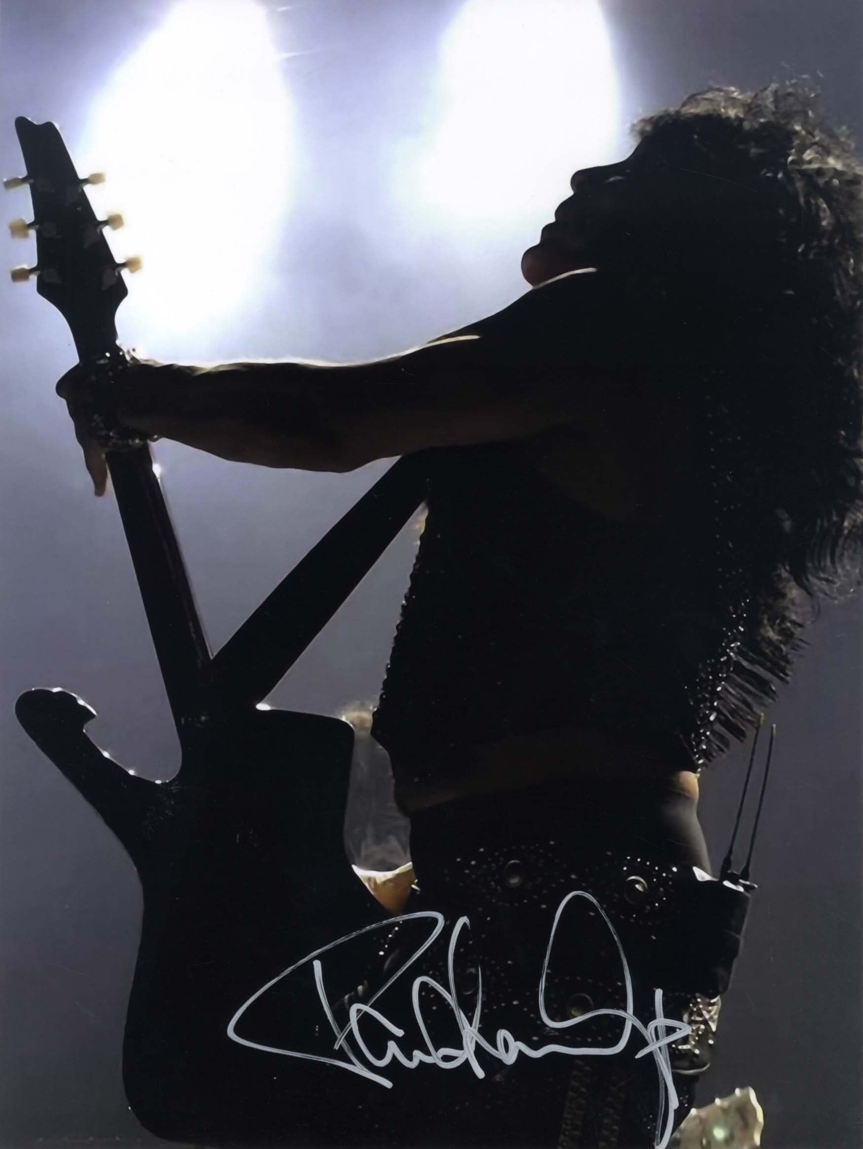 Paul Stanley Autograph | signed oversized photograph