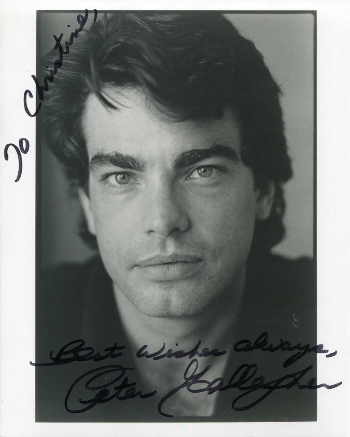 Peter Gallagher Autograph | signed photographs