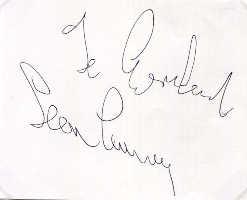 James Bond Memorabilia: Autographed Photos : Brandes Autographs