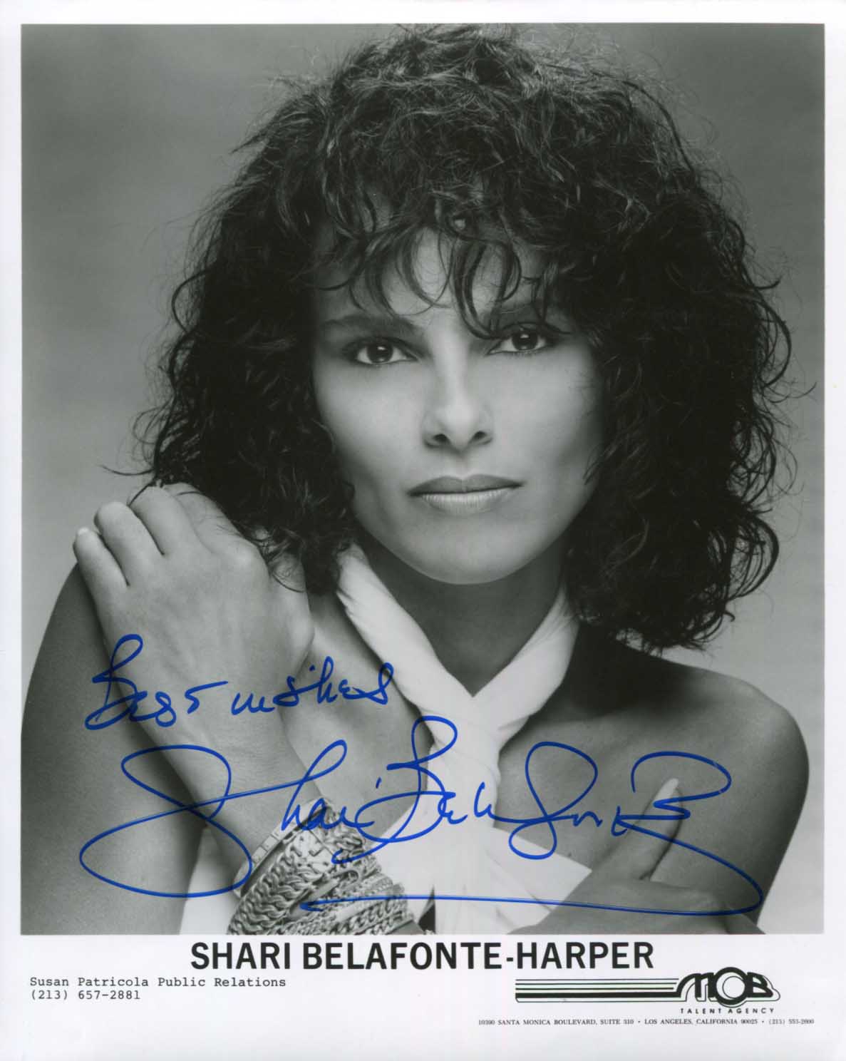 Shari Belafonte Autograph | signed photographs