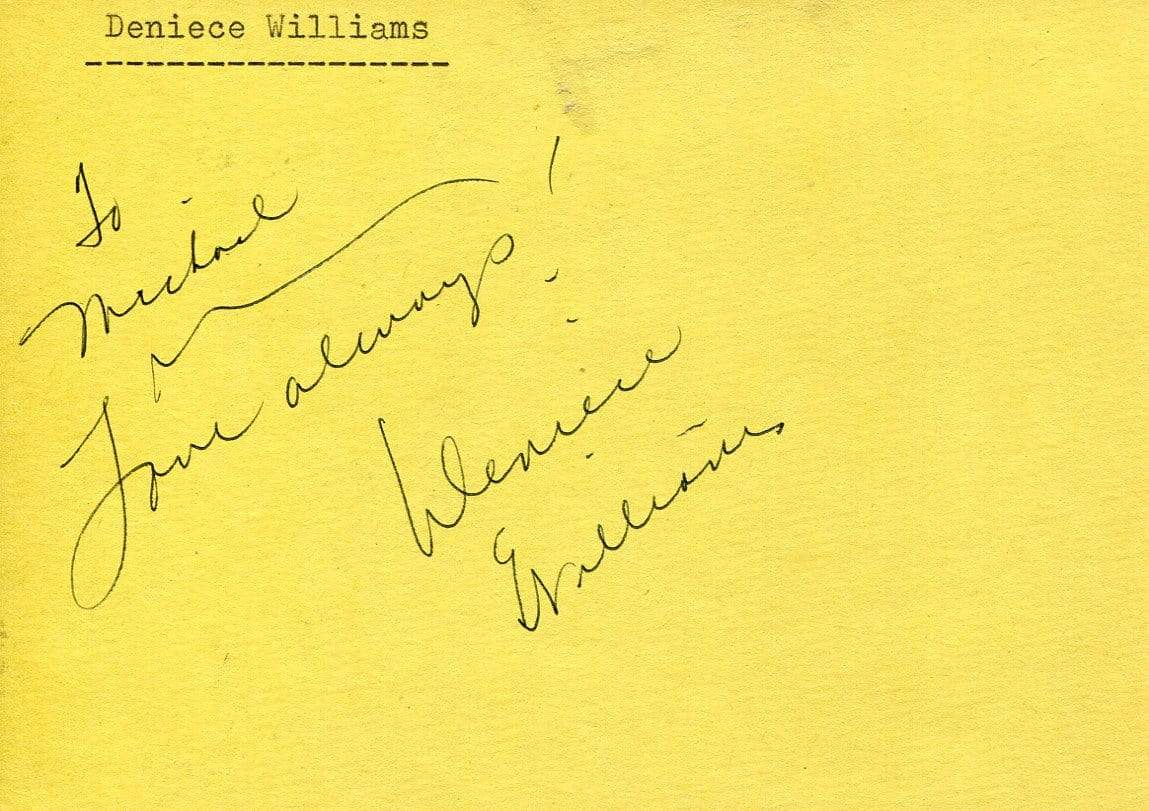 Autograph | signed cards / album pages