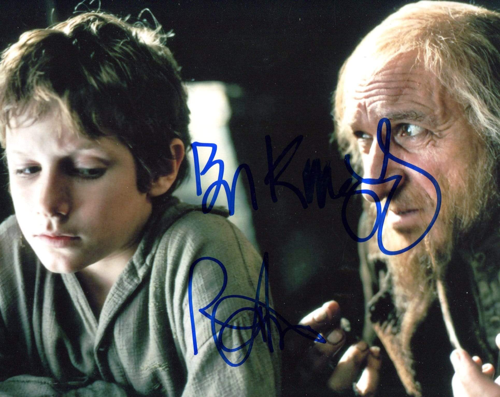 Ben & Barney Kingsley & Clark autograph | Signed photograph