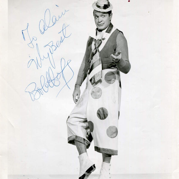Bob Hope Autograph Bob Hope Autographed 8" X 10" Black & White
