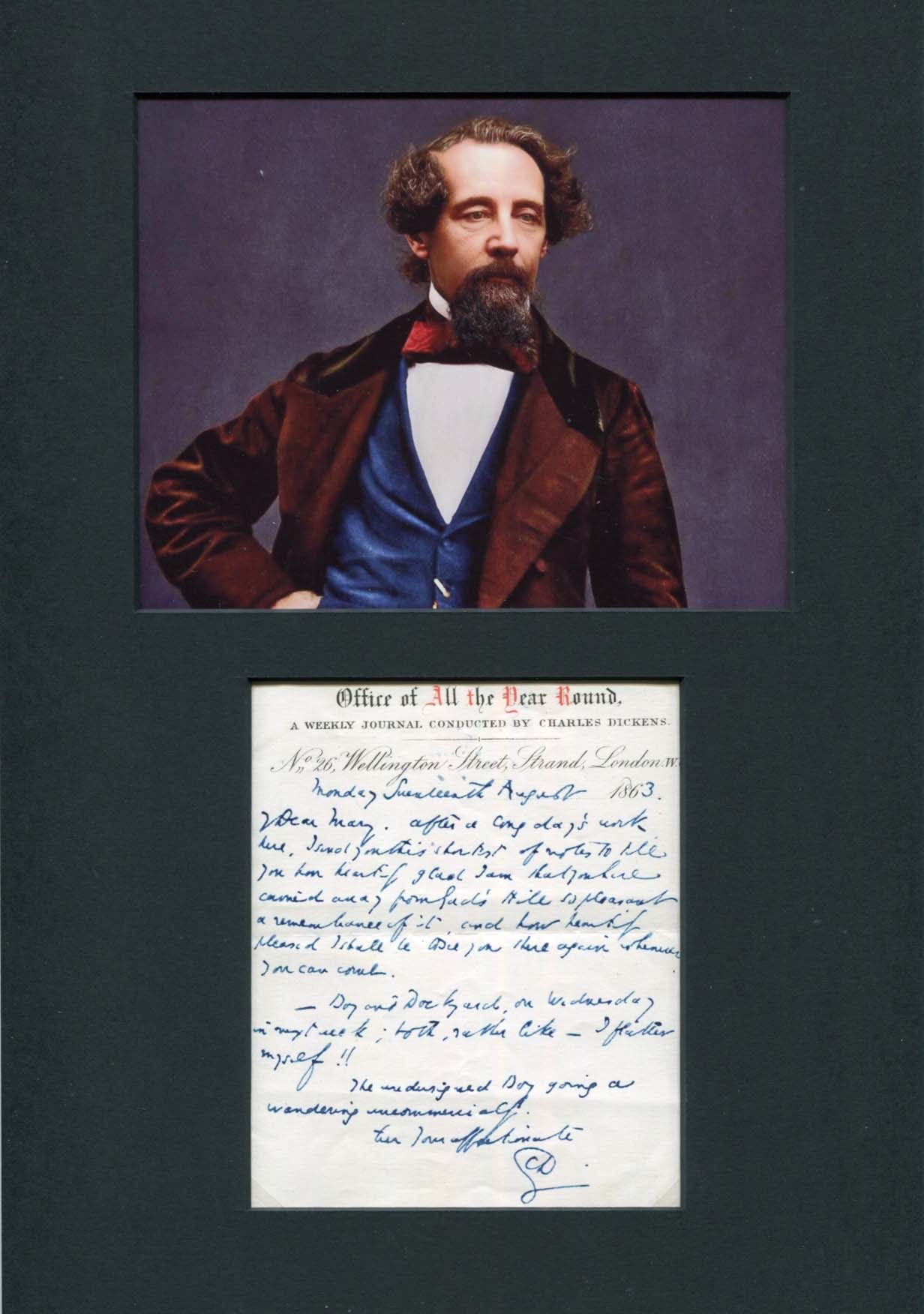 Charles Dickens Signature