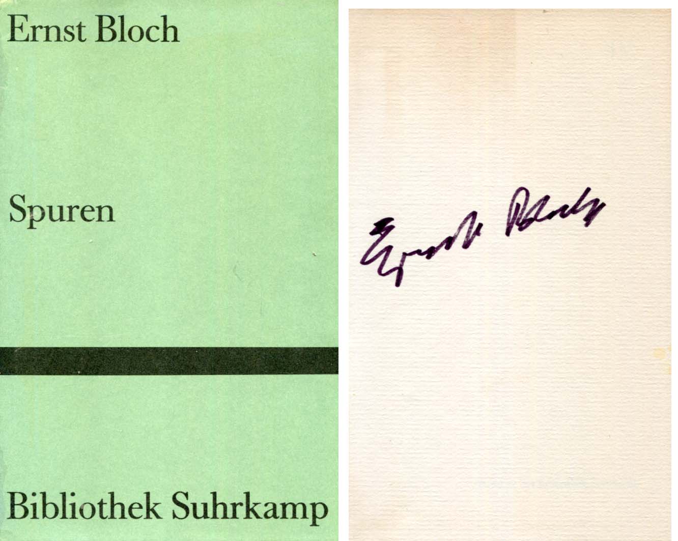 Ernst Bloch Autograph | signed programmes / books