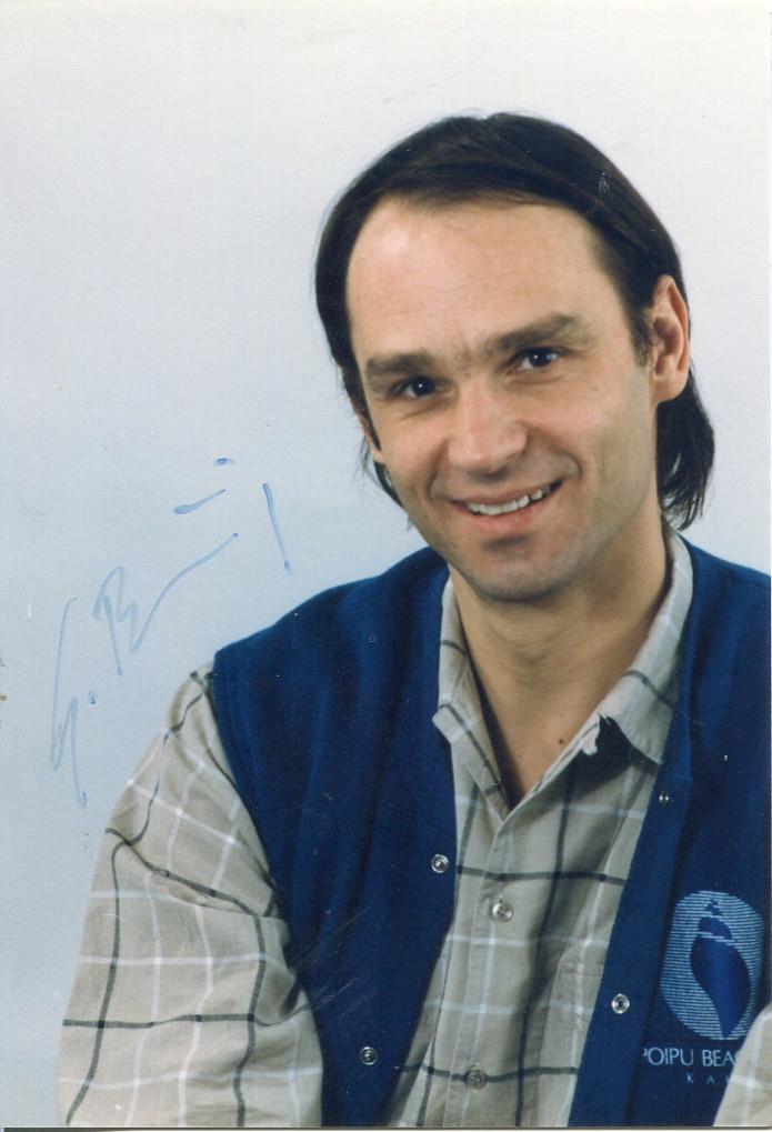 Gerd Binnig autograph | Signed photograph
