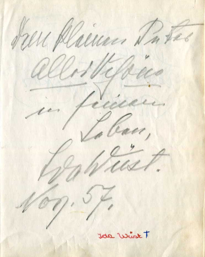 German actors and actresses Autograph | signed cards / album pages