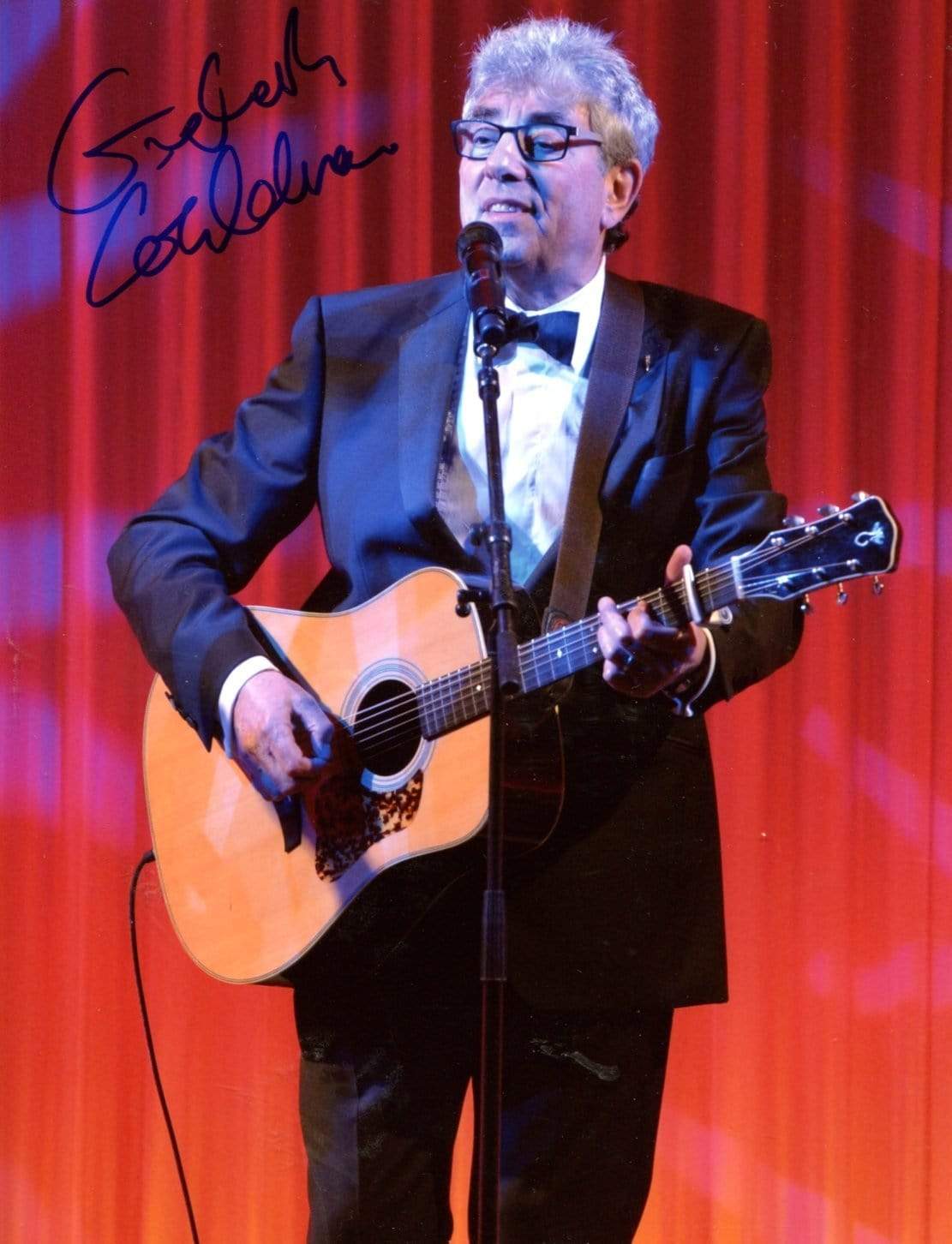 Graham Gouldman autograph | In-Person signed photograph