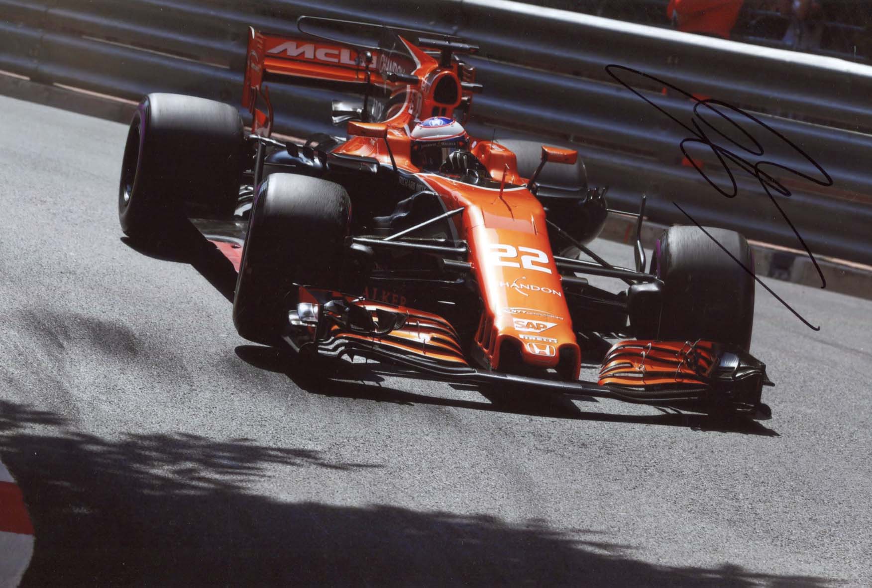 Jenson Button Autograph | signed photographs