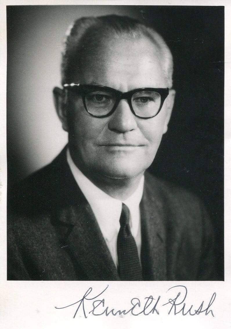 Kenneth Rush Autograph | signed photograph