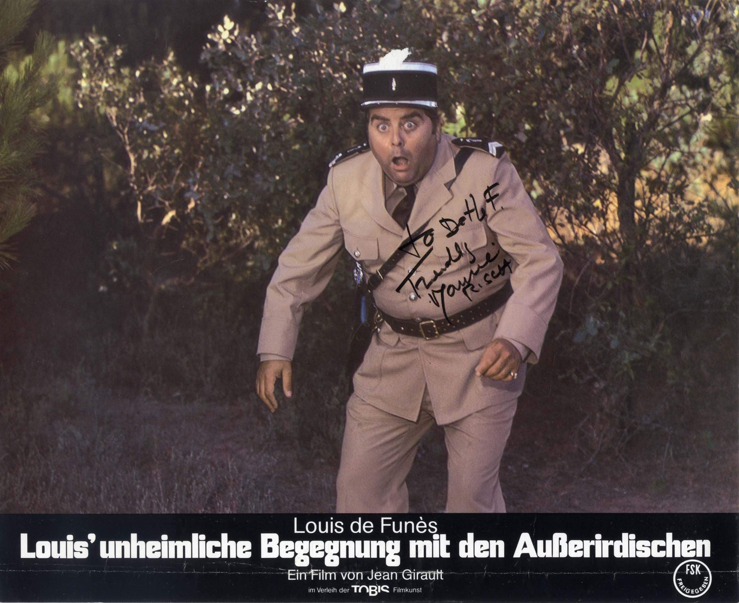 Maurice Risch autograph | Signed oversized photograph