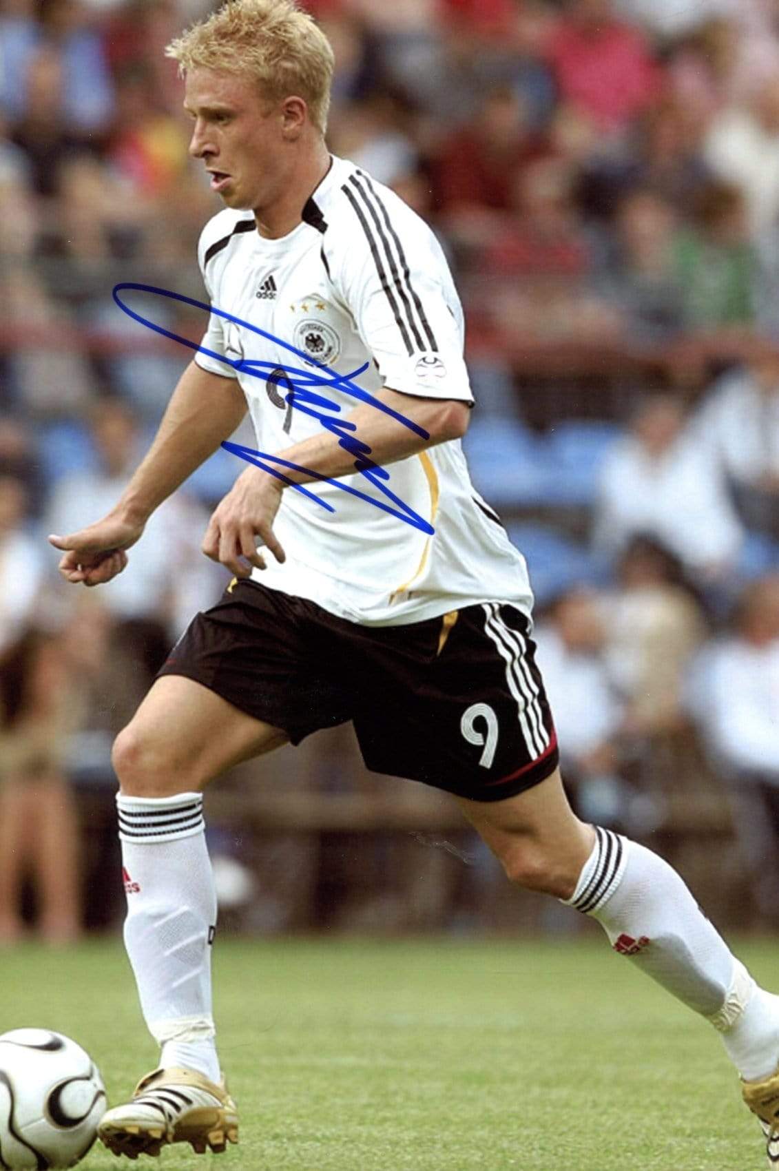 Mike Hanke autograph | Signed photograph
