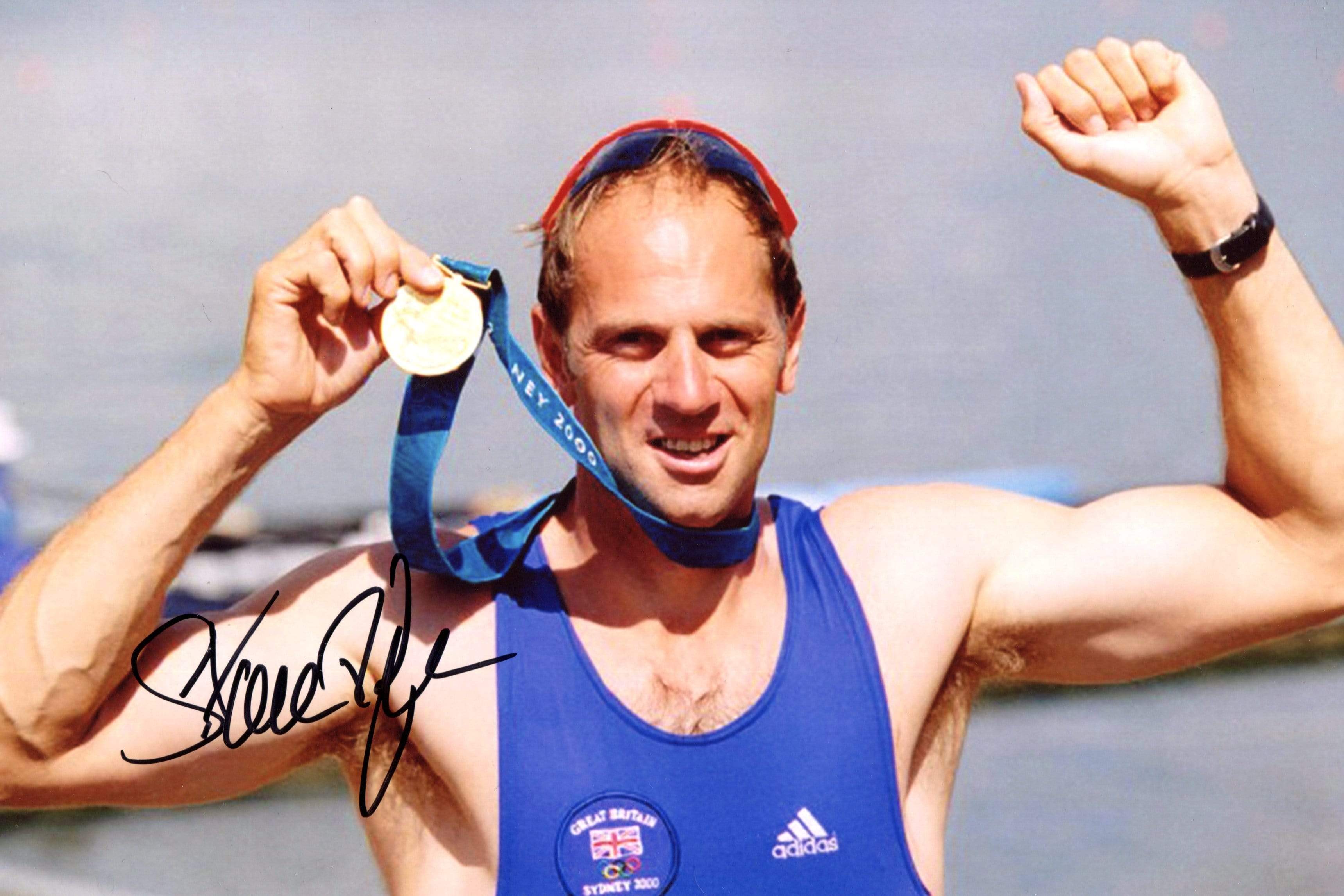 Steve Redgrave autograph | In-Person signed photograph