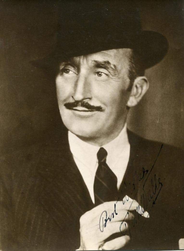 Tom Kirby Walls autograph | Signed vintage photograph