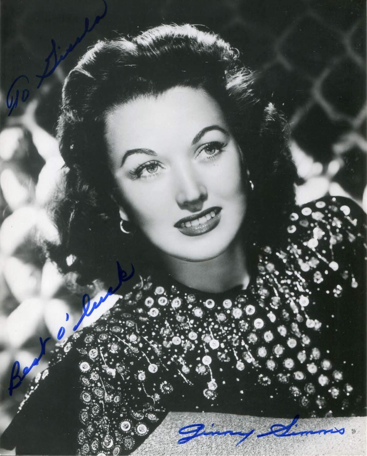 Virginia Ellen Simms autograph | Signed photograph